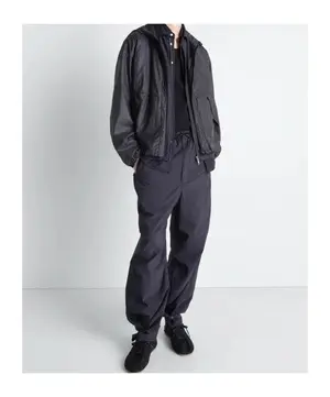 LEMAIRE Hooded Zipped Windbreaker