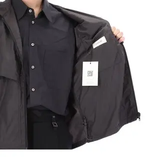 LEMAIRE Hooded Zipped Windbreaker