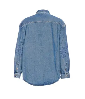Loewe Oversized Denim Shirt - Blue