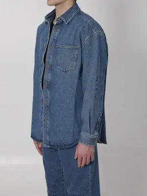 Loewe Anagram Denim Shirt - Blue