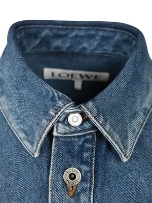Loewe Anagram Denim Shirt - Blue