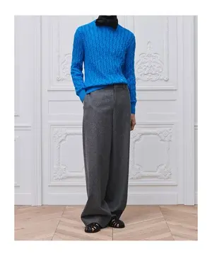 Dior Cable Knit Sweater - Blue