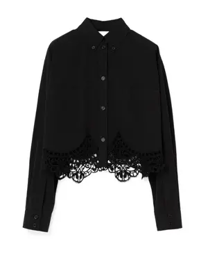 Burberry Lace-detailed Shirt