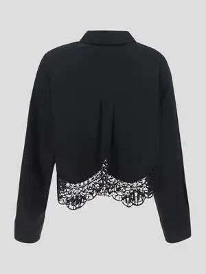 Burberry Lace-detailed Shirt