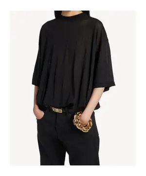 Balenciaga Loose Fit Bodysuit Top