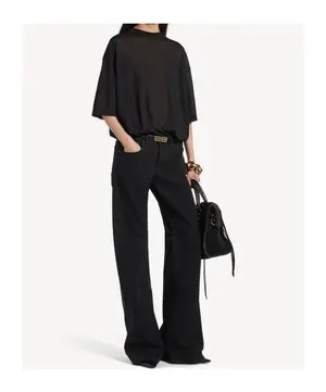 Balenciaga Loose Fit Bodysuit Top