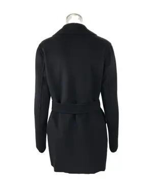 Max Mara Belted Lapel Coat - No