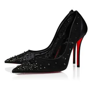 CHRISTIAN LOUBOUTIN Miss Z Degrastrass Heeled Pumps