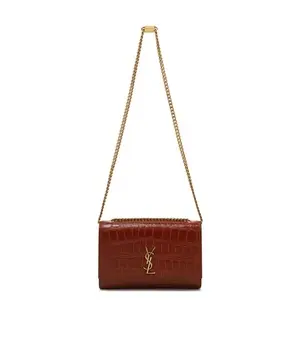 Saint Laurent Kate Small Shoulder Bag - Brown