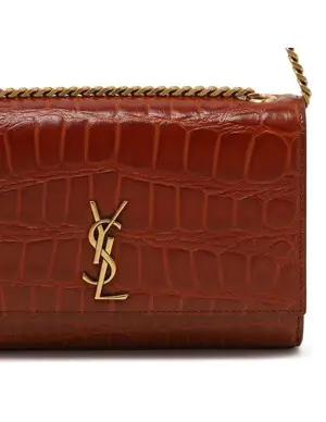 Saint Laurent Kate Small Shoulder Bag - Brown
