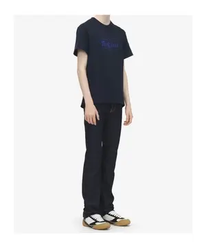 Alexander McQueen Script Printed Crewneck T-shirt