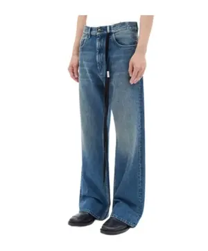 ANN DEMEULEMEESTER Relaxed Flared Jeans - Blue