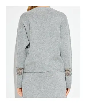 Fabiana Filippi Embellished V-neck Jumper