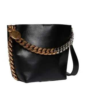 Stella McCartney Frayme Bucket Bag With Falabella Chain