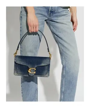 COACH Tabby 26 Denim Shoulder Bag