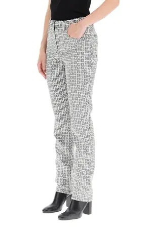 Givenchy 4g Monogram Jacquard Jeans