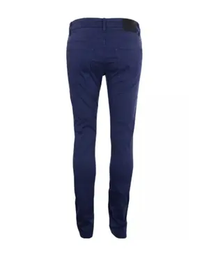 Hugo Boss Twill Slim Casual Pants - Blue