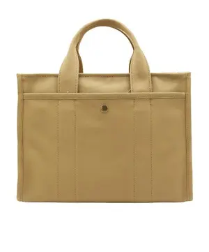 COACH Logo Flocked Zip-up Tote Bag