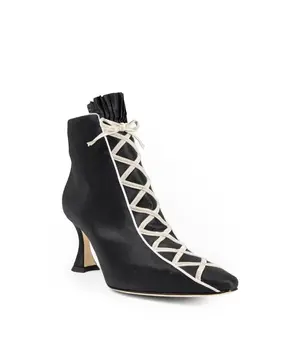 Manolo Blahnik Nolhac Ankle Boots