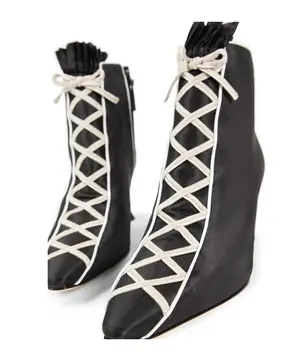 Manolo Blahnik Nolhac Ankle Boots