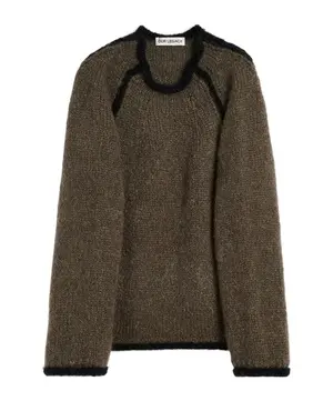 Our Legacy Rider Round Neck Jumper - Brown