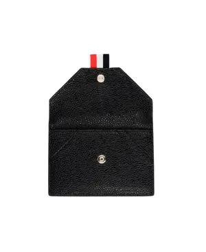 Thom Browne Rwb Stripe Compact Wallet