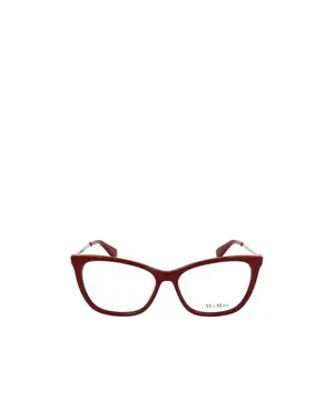 Max Mara Cat Eye Frame Eyeglasses - Red