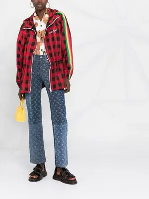 Palm Angels Embroidered Logo Windbreaker