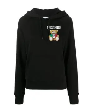 Moschino Teddy Bear Print Hoodie