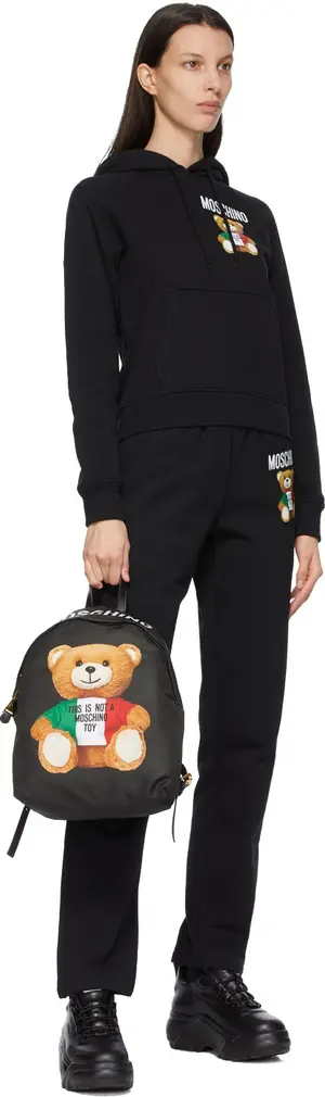 Moschino Teddy Bear Print Hoodie