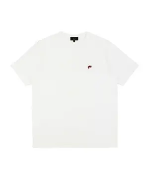 Dunhill Round Neck Embroidered T-shirt - White