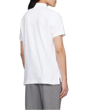 Canada Goose Beckley Logo Patch Polo Shirt - White