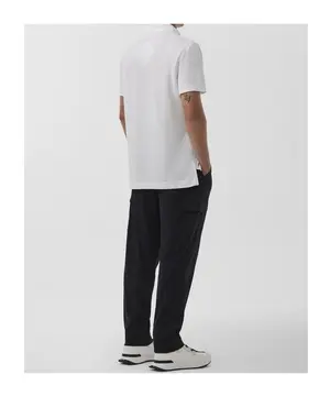 Canada Goose Beckley Logo Patch Polo Shirt - White