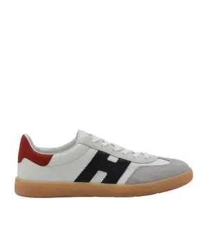Hogan H-stripe Low-top Sneakers - Gray