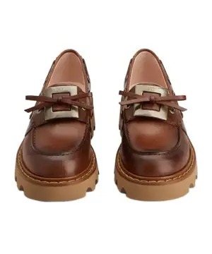 ROGER VIVIER Buckled Loafers - Brown