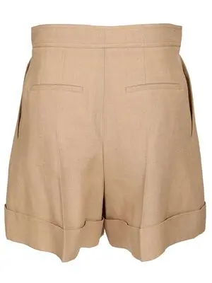 Valentino Garavani Pleated Tailored Shorts