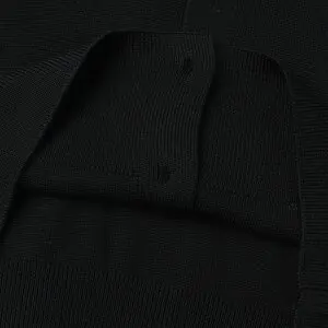 AMI Paris Logo Embroidered V-neck Cardigan