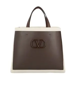 Valentino Garavani Vlogo Two-tone Tote Bag - Multicolor