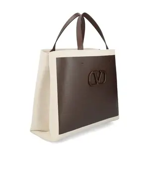 Valentino Garavani Vlogo Two-tone Tote Bag