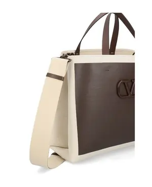 Valentino Garavani Vlogo Two-tone Tote Bag
