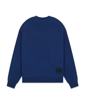 We11Done Logo Print Cotton Sweatshirt
