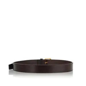 Saint Laurent Buckle Belt - Black