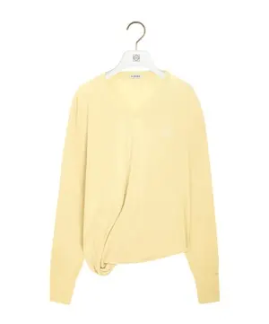 Loewe Asymmetric Knitted Jumper