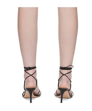 GIANVITO ROSSI Strappy Nappa High Heel Sandals