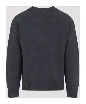 Ami De Coeur V-neck Cardigan - Black