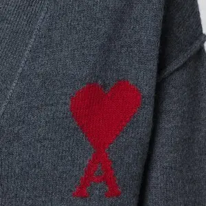 Ami De Coeur V-neck Cardigan - Black