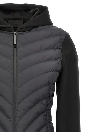 Moncler Padded Diagonal-quilted Zip-up Jacket