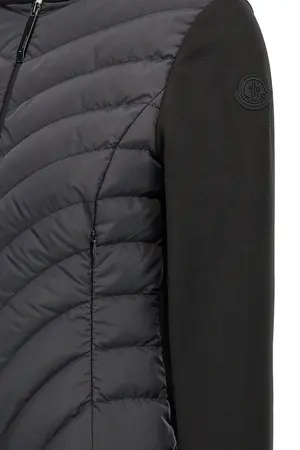 Moncler Padded Diagonal-quilted Zip-up Jacket