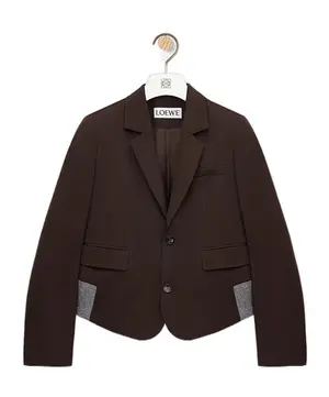 Loewe Notched Lapel Jackets For Women