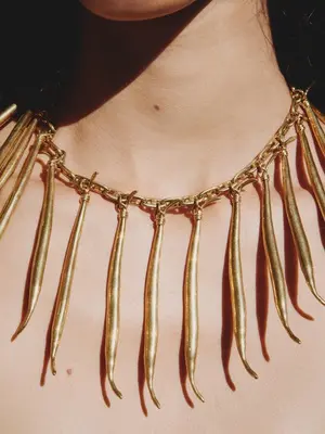 Jacquemus Haricots Necklace - Yellow